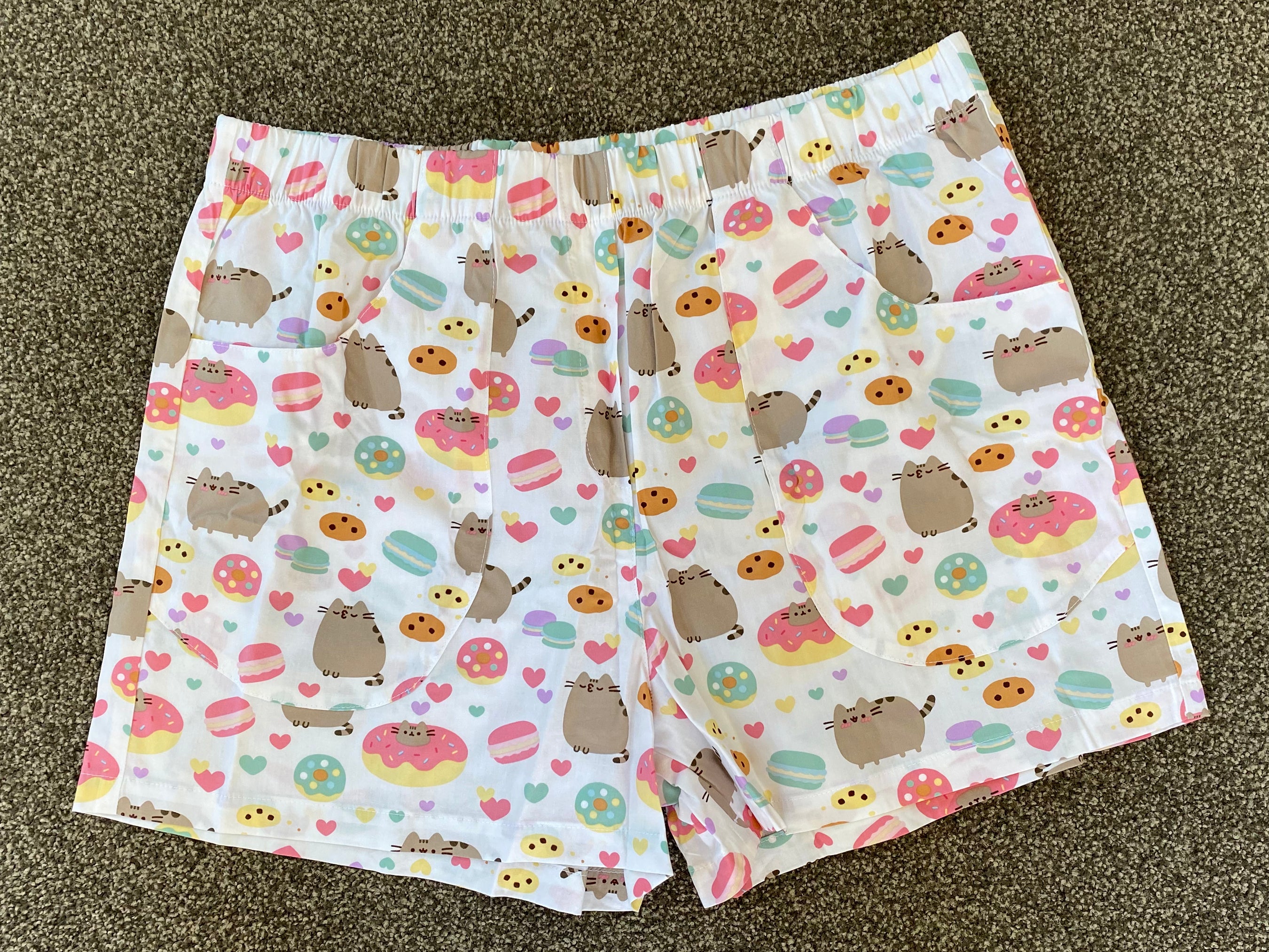Moeraki Shorties - Pusheen Cat – Bluebell and Lily
